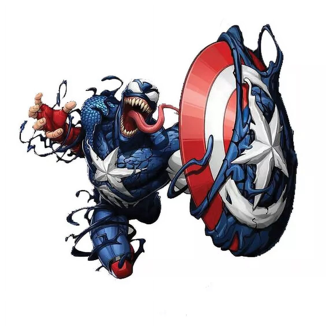 Kira Sticker With Venom Captain America S Decorative Laptop, Phone ...