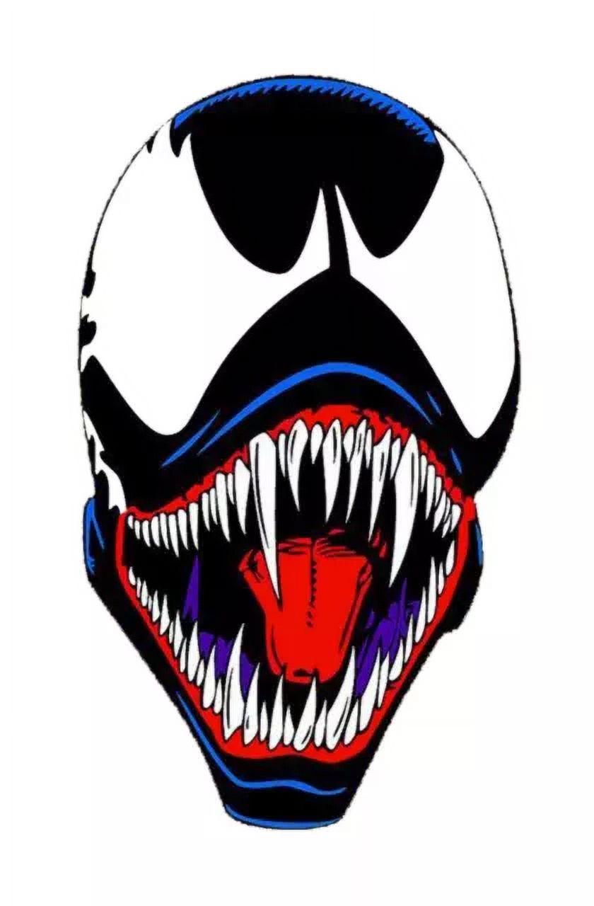 Kira Sticker With Venom Head S Decorative Laptop, Phone Stickers ...