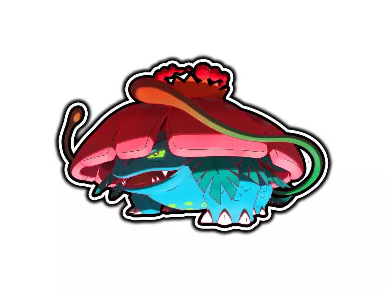 Kira Sticker With Venusaur Gigantamax Decorative Laptop, Phone Stickers ...