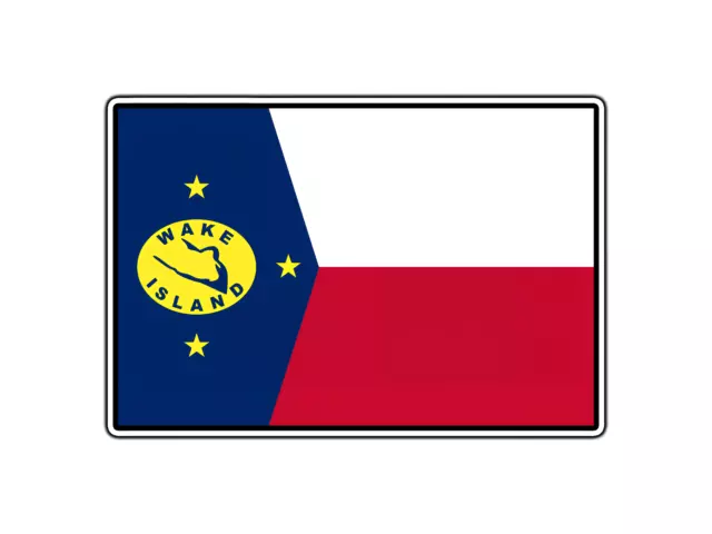 Kira Sticker With Wake Island Flag Decorative Laptop, Phone Stickers ...