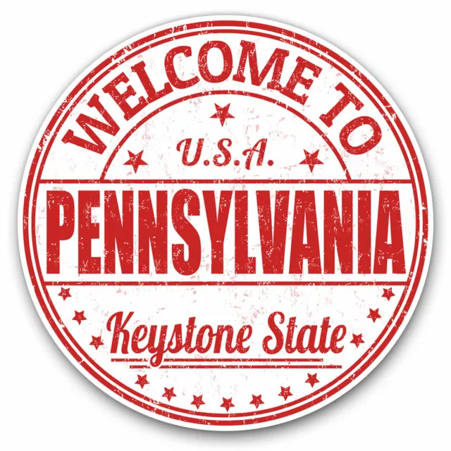 Kira Sticker With Welcome Pennsylvania Usa Cool Gift Decorative Laptop ...