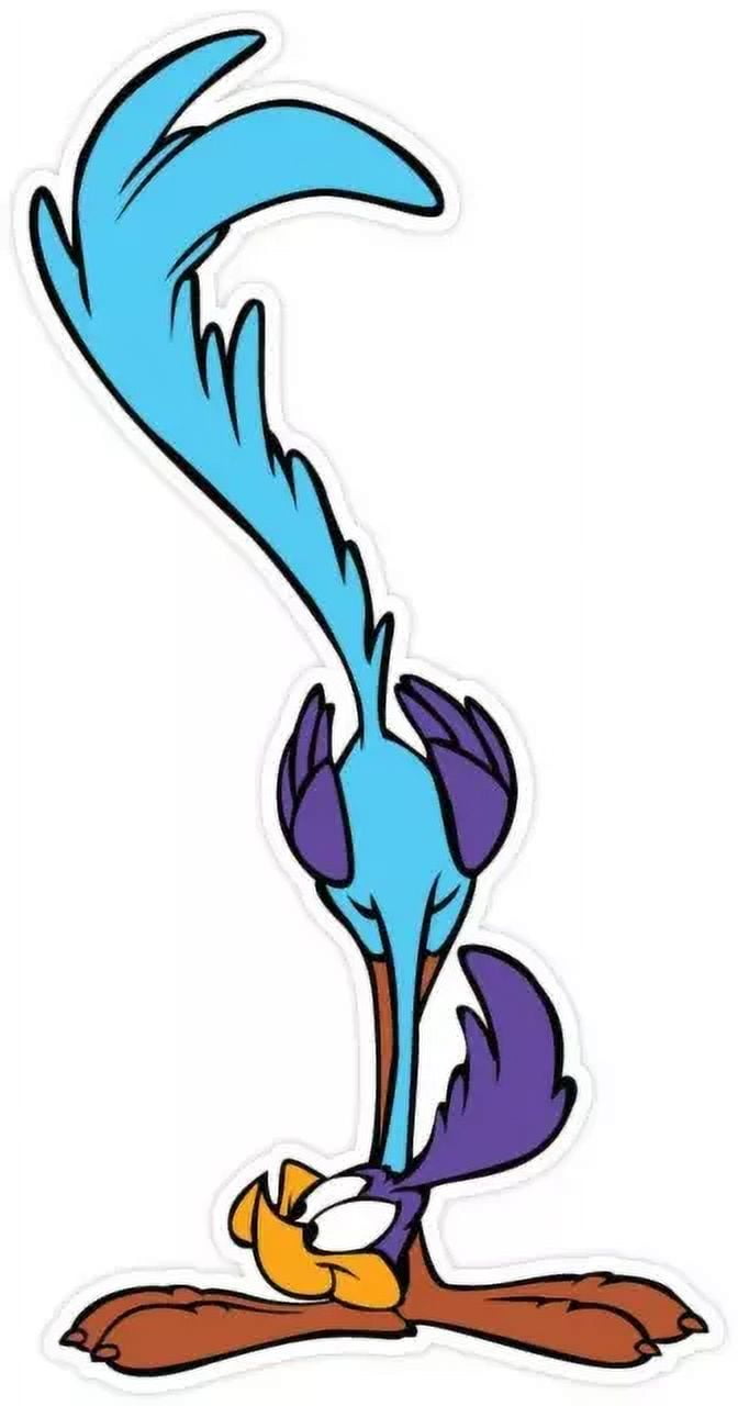 Kira Sticker With Wile E. Coyote Road Runner Cartoon Decorative Laptop ...