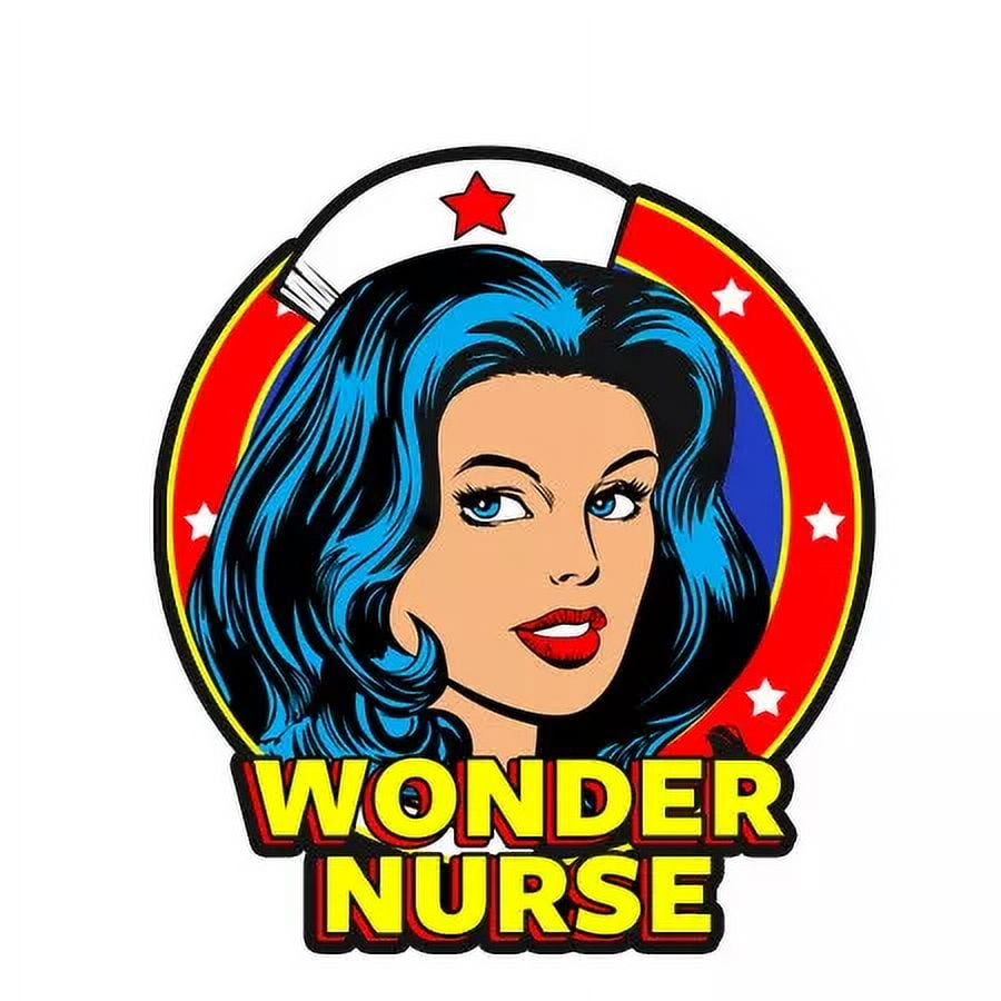 Kira Sticker With Wonder Woman Nurse S Decorative Laptop, Phone ...