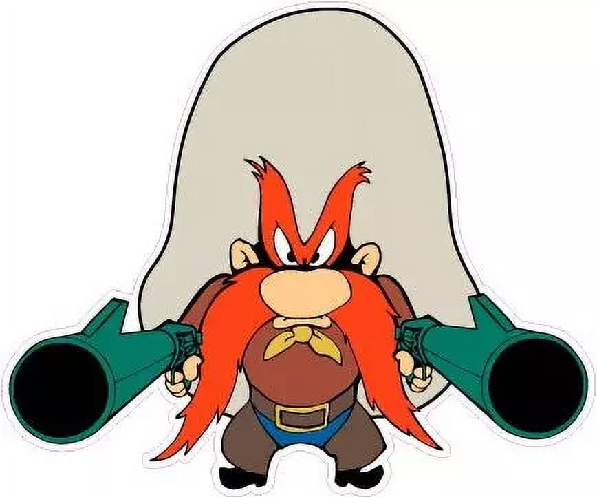 Kira Sticker With Yosemite Sam Window Decal Decorative Laptop, Phone ...
