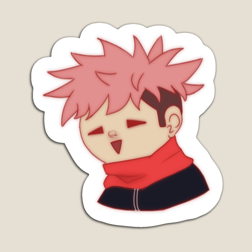 Kira Sticker With Yuji Chibi Decorative Laptop, Phone Stickers ...