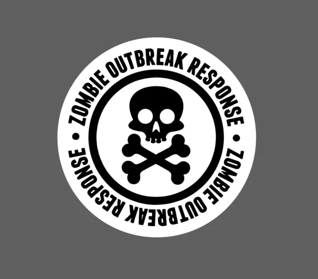 Kira Sticker With Zombie Outbreak Response Waterproof Decorative Laptop ...