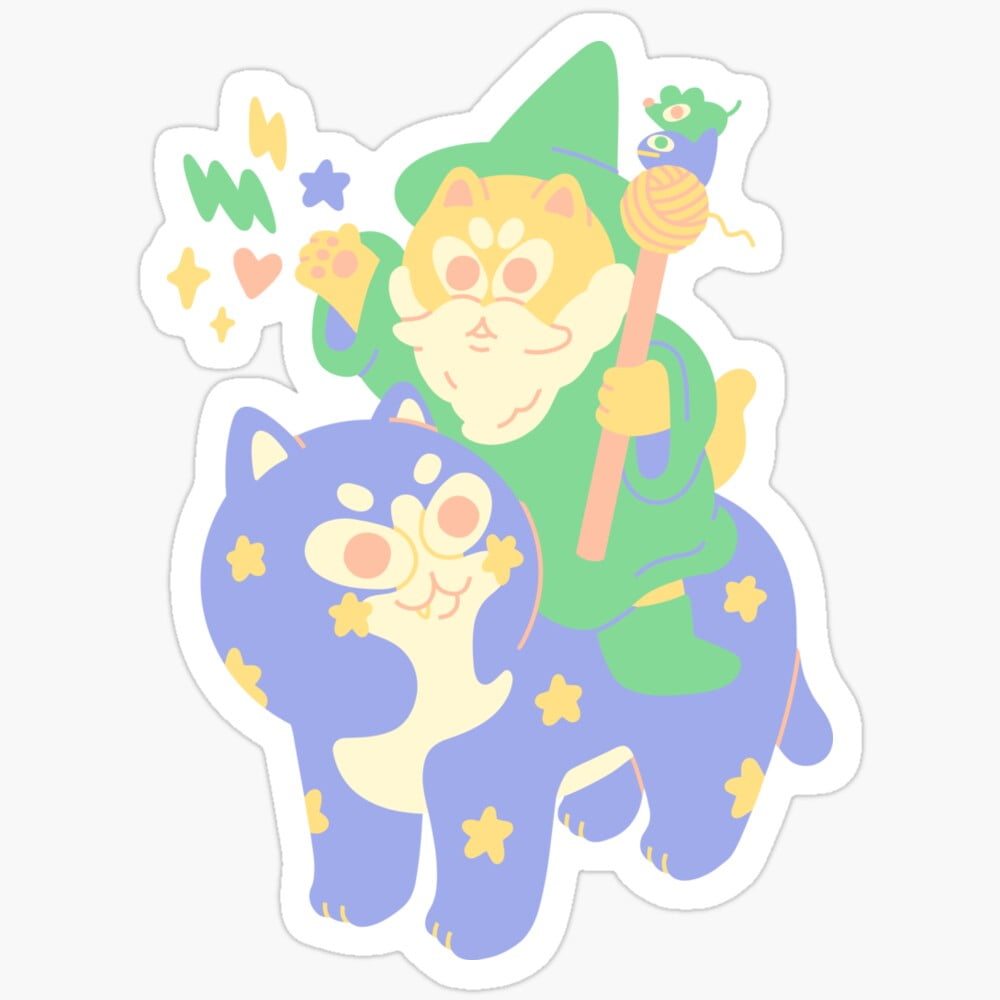 Kira Sticker - Wizard Cat Adventures Sticker - Walmart.com