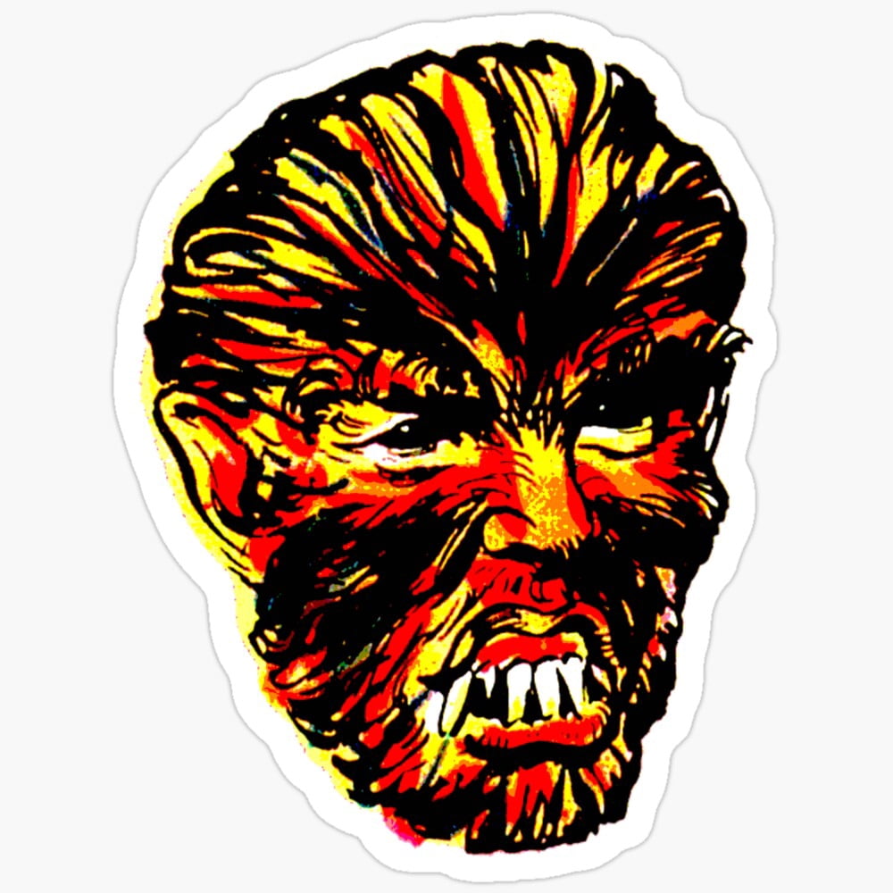 Kira Sticker - Wolf Head Perfect Sticker Gift For Everyone ) - Walmart.com