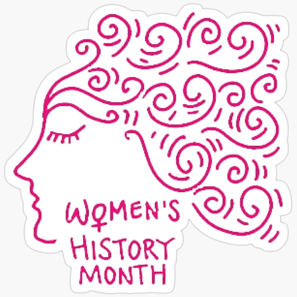 Kira Sticker - Women'S Month - Phone Stickers, Waterproof Decals Water ...
