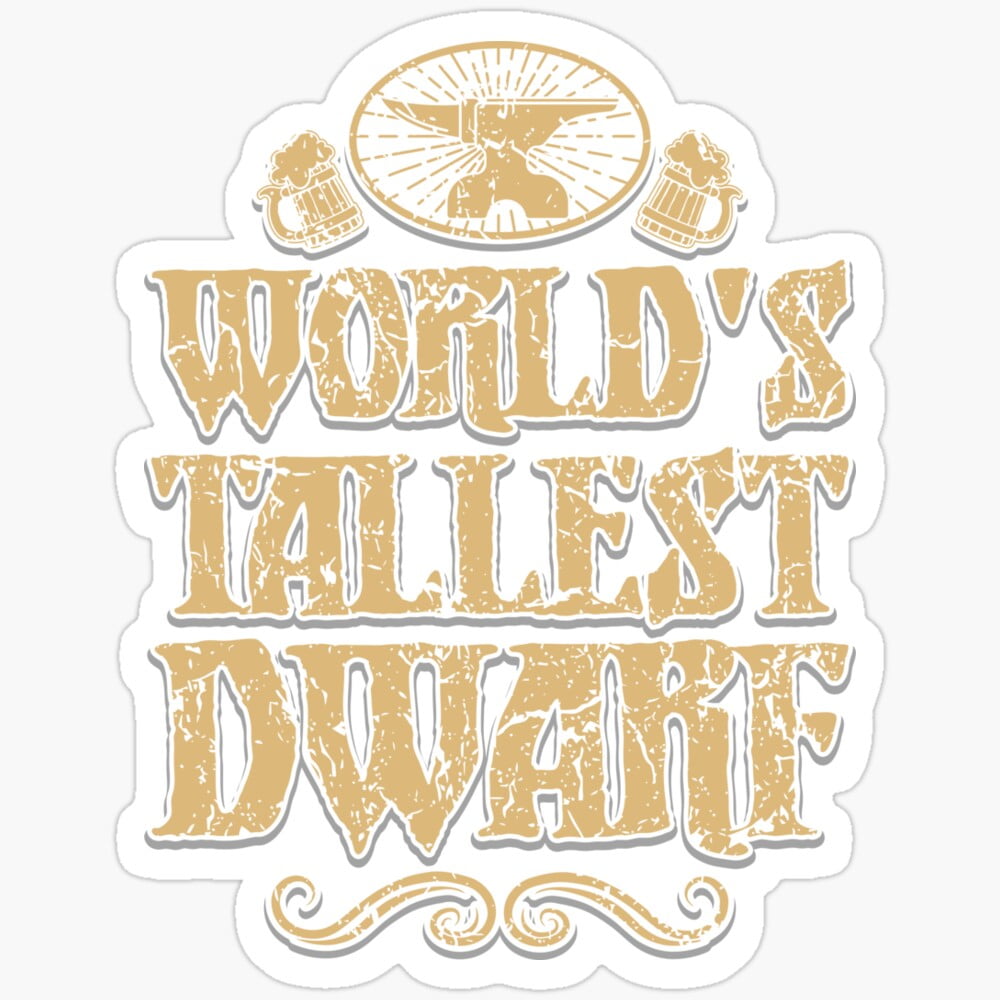 Kira Sticker - World'S Tallest Dwarf - Phone Stickers, Waterproof ...