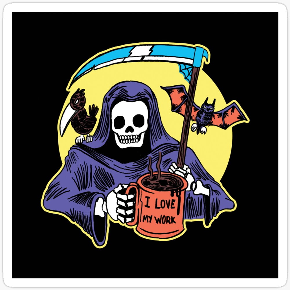 Kira Sticker - Worship Coffee / Getting Ready To Work Sticker - Walmart.com