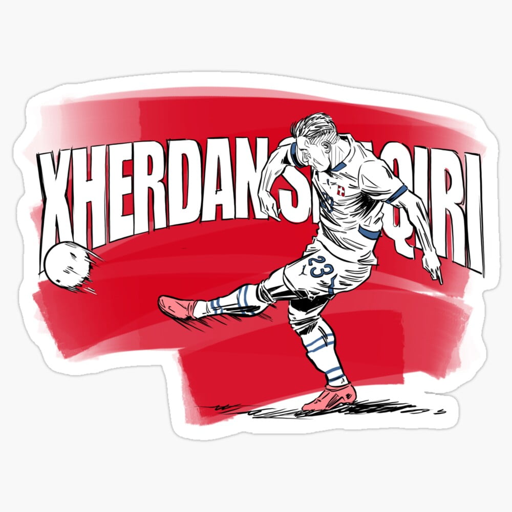 Kira Sticker - Xherdan Shaqiri - Switzerland Gift For You - Phone ...