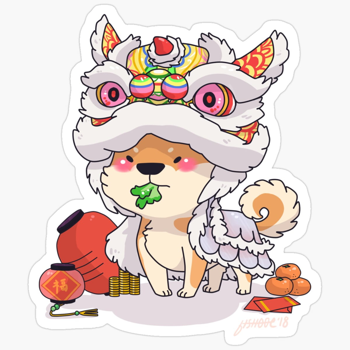 Kira Sticker - Year Of The Good Boy Sticker, Funny Waterproof Decal For ...