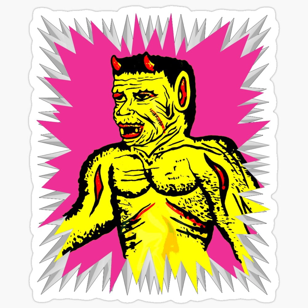 Kira Sticker - Yellow Devil Perfect Sticker Gift For Everyone ...