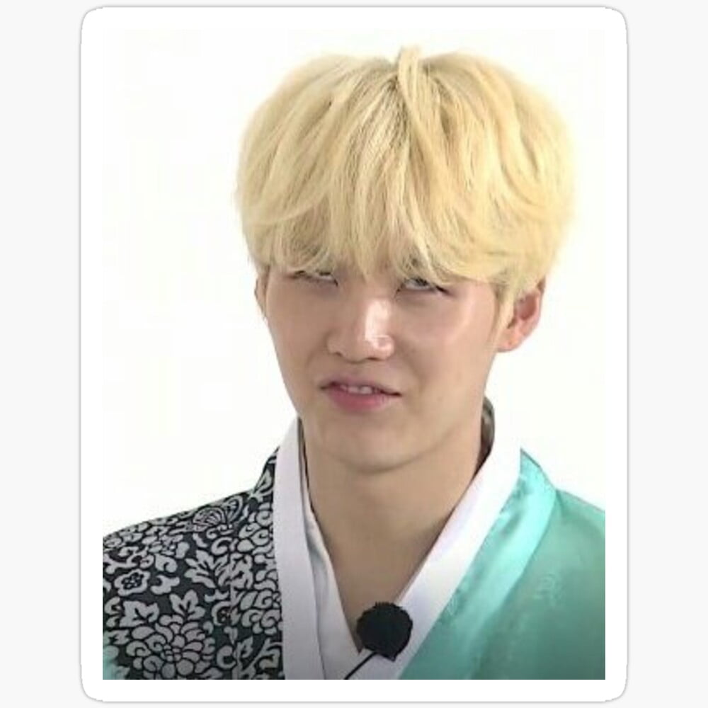 Kira Sticker - Yoongi Eye Rolling Perfect Gift for everyone ) - Walmart.com