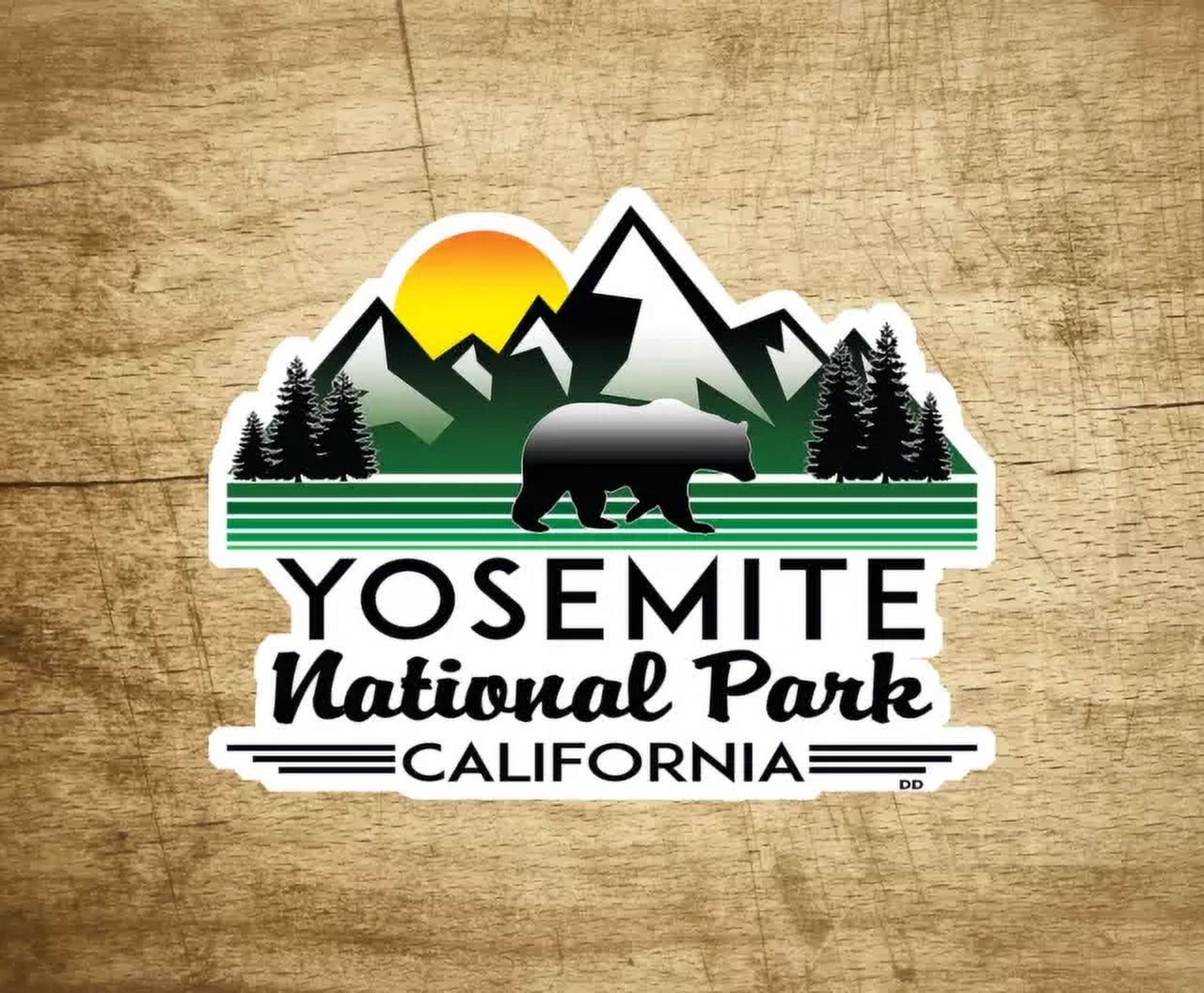Kira Sticker With Yosemite National Park California Decal Mountains ...