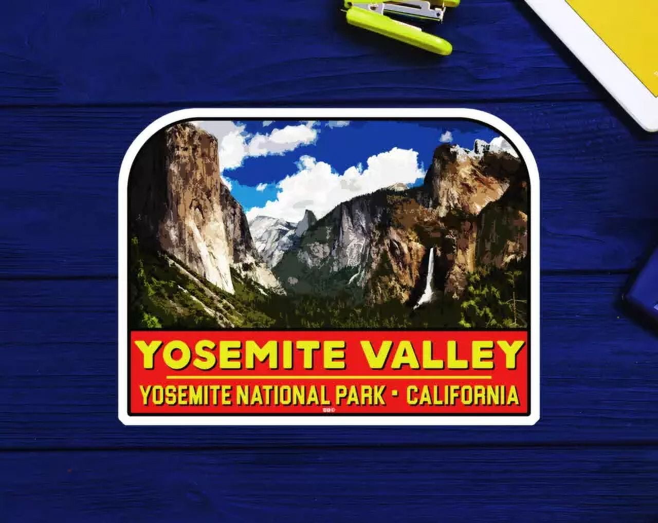 Kira Sticker With Yosemite National Park El Capitan Valley Decal ...