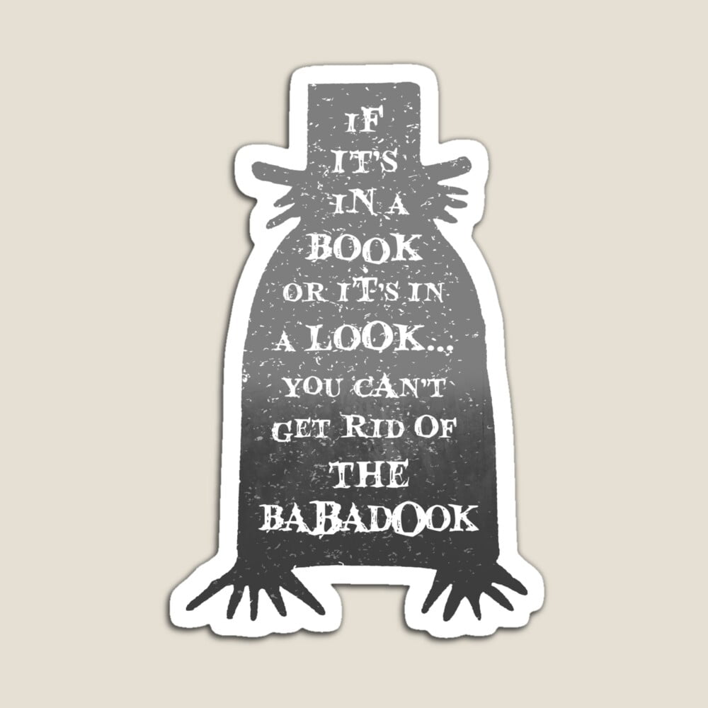Kira Sticker With You Can'T Get Rid Of The Babadook Sticker Decorative ...