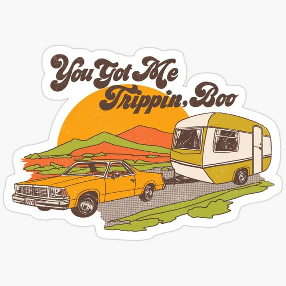 Kira Sticker - You Got Me Trippin, Boo Sticker - Single, Trio, Or Squad ...