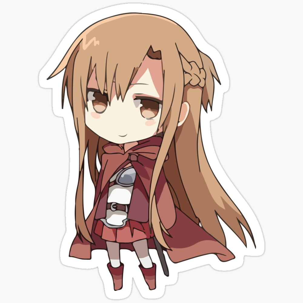 Kira Sticker - Yuuki, Asuna Anime Chibi Gift For You - Phone Stickers ...