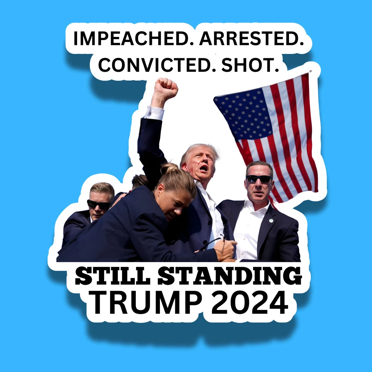 Kira Still Standing Vinyl Laminated Sticker Waterproof Sticker for ...