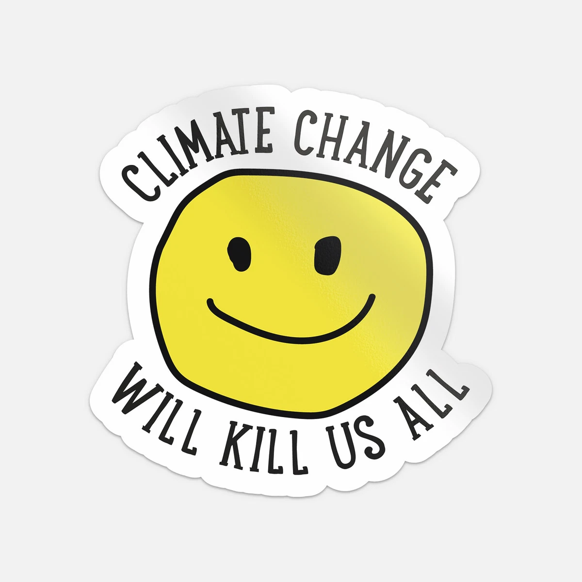 Kira Stop Climate Change Car Bumper Vinyl Sticker Decal Waterproof ...