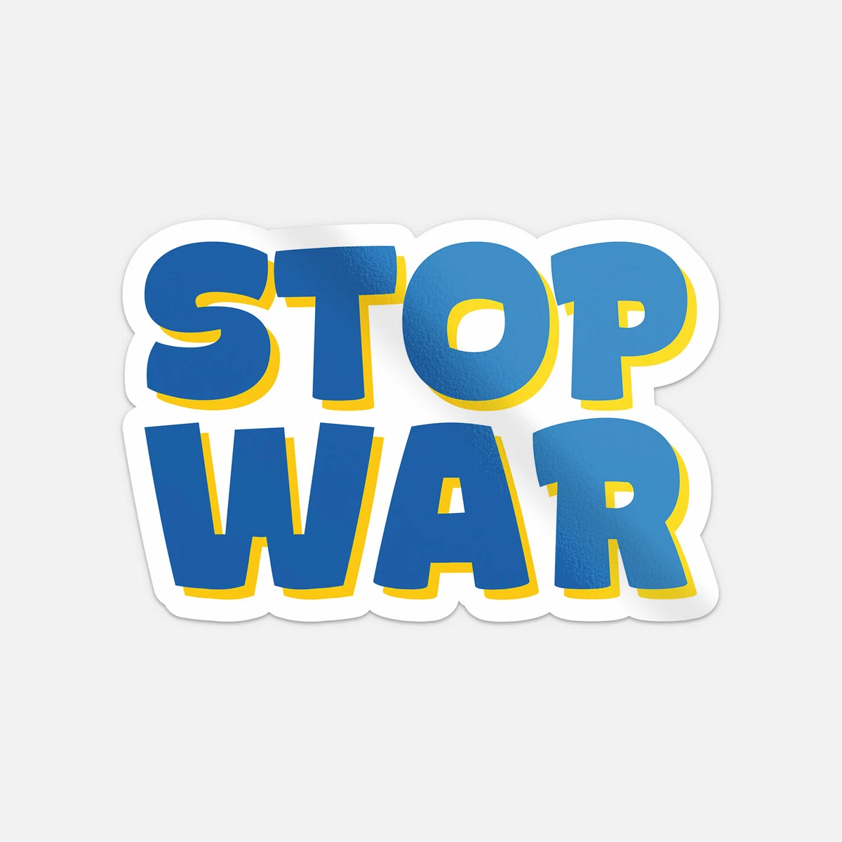 Kira Stop War In Car Bumper Vinyl Sticker Decal Waterproof Sticker for ...