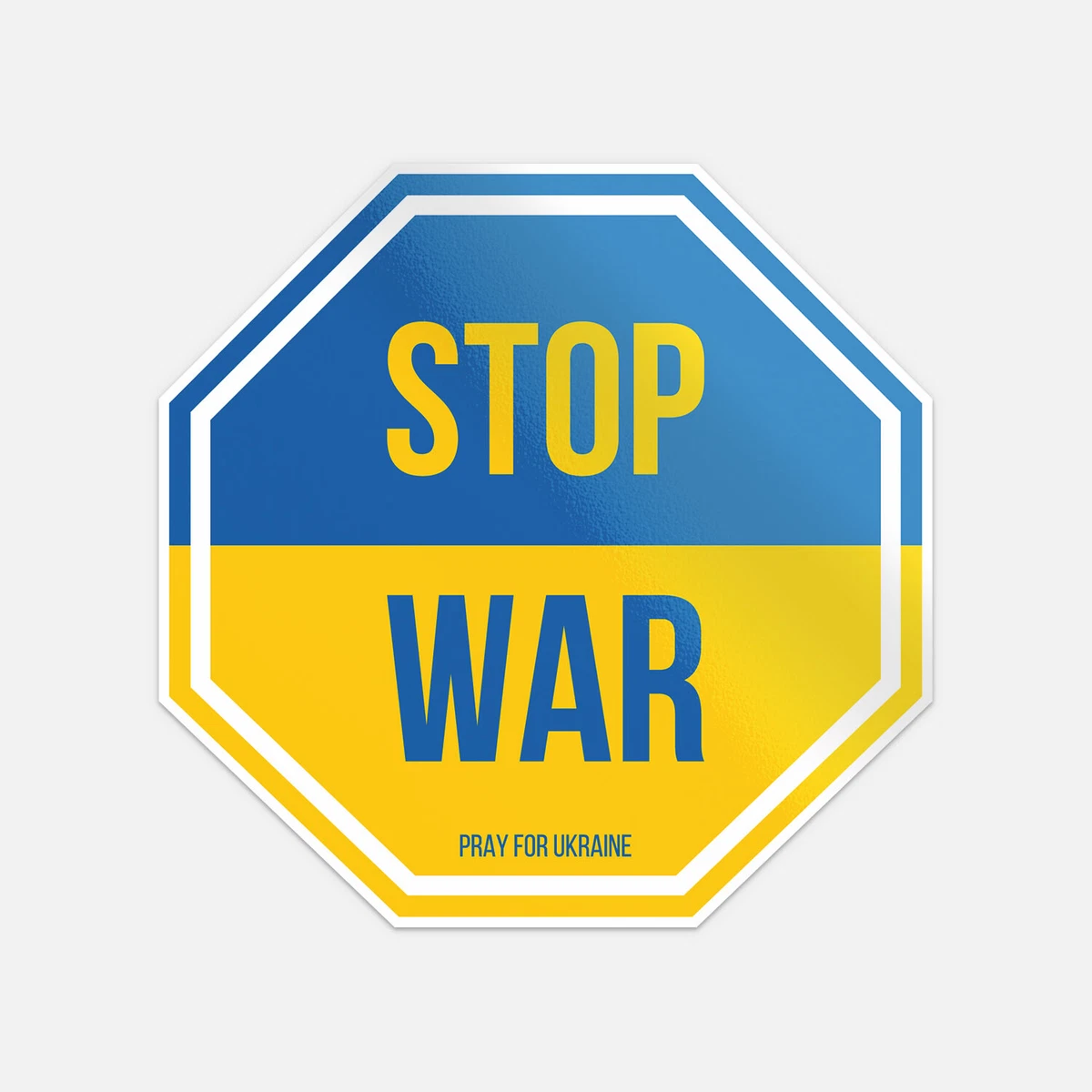 Kira Stop War In Support Car Bumper Vinyl Sticker Decal Waterproof ...