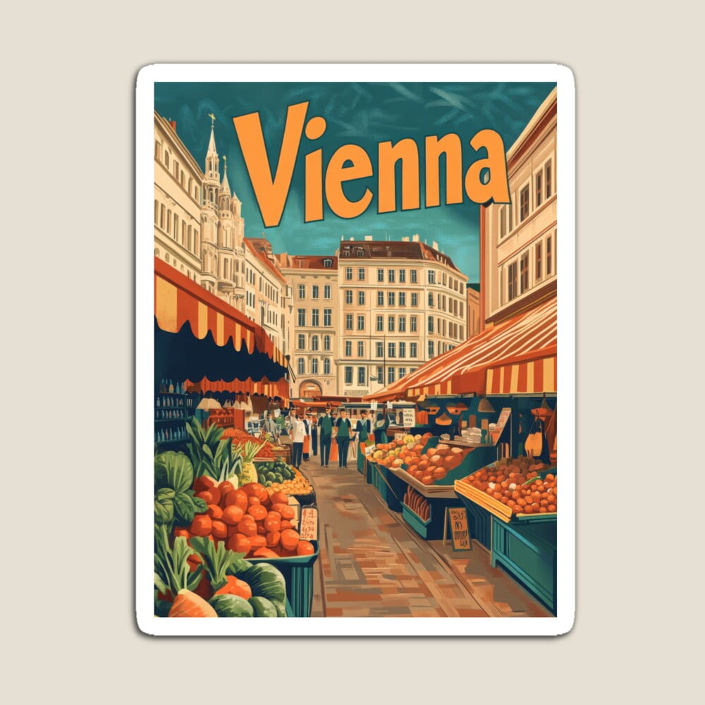 Kira - Stroll Through Colorful Market Stalls In Vienna, Surrounded By ...