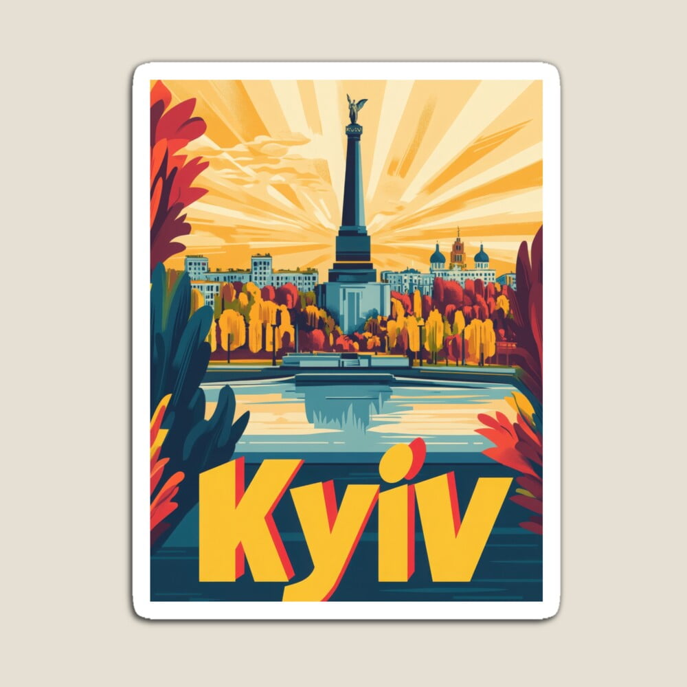 Kira - A Stunning Autumn Day In Kyiv Showcases A Prominent Monument ...