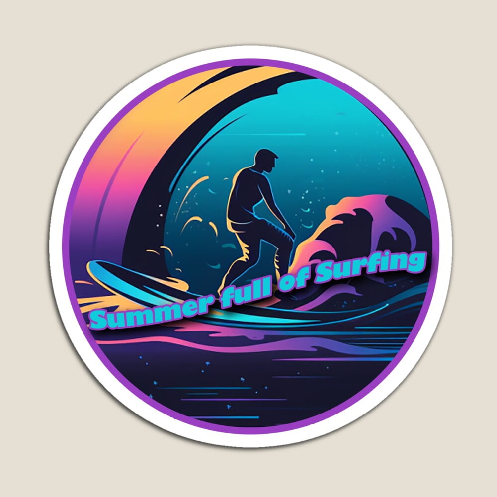 Kira - Summer Full Of Surfing Sticker - 3300 Hot Trending Vinyl ...