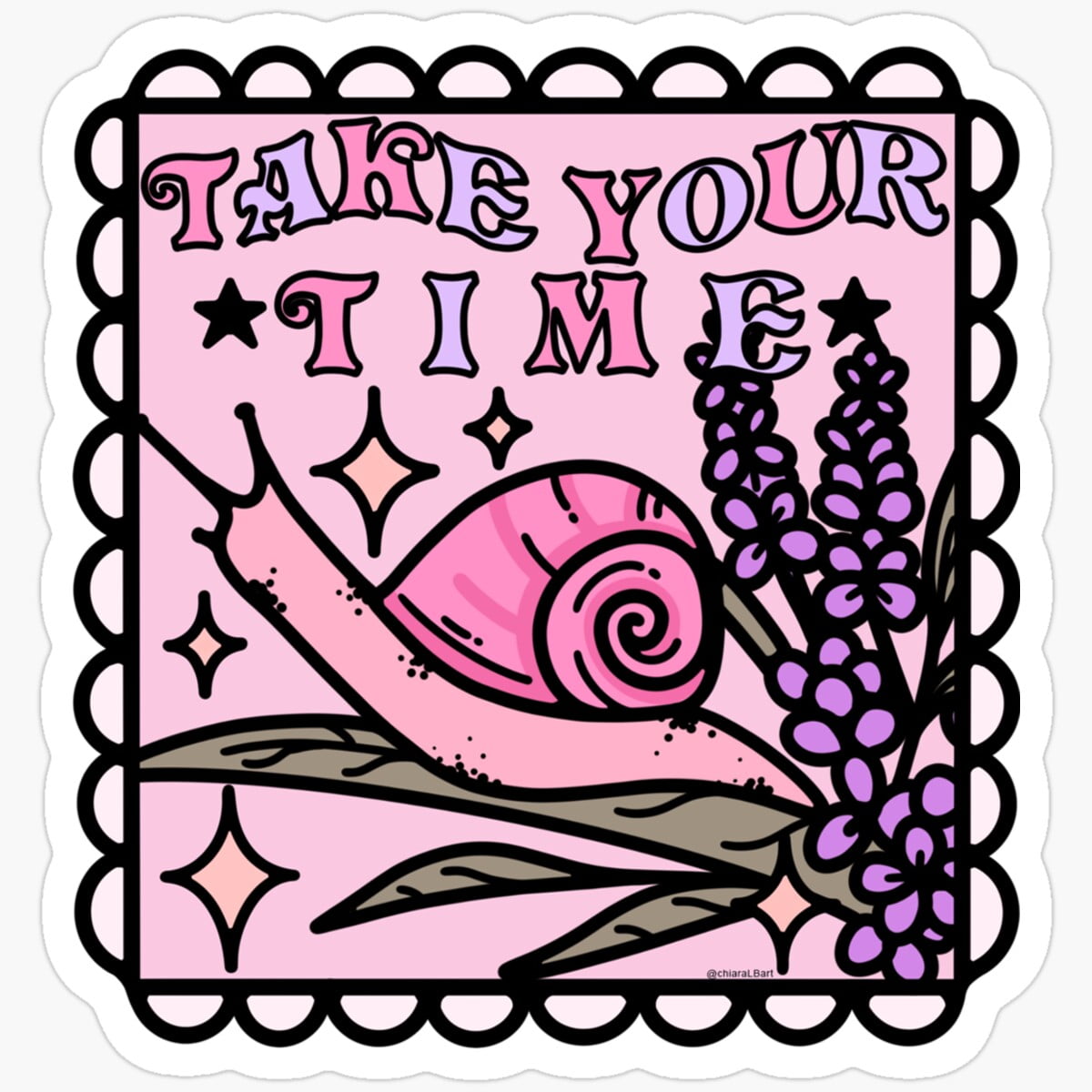 Kira Take Your Time Sticker Waterproof Sticker for Water Bottles ...