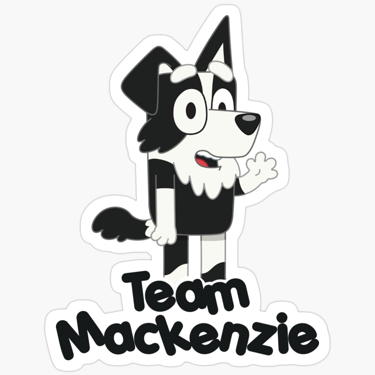 Kira Team Mackenzie Sticker Waterproof Sticker for Water Bottles ...