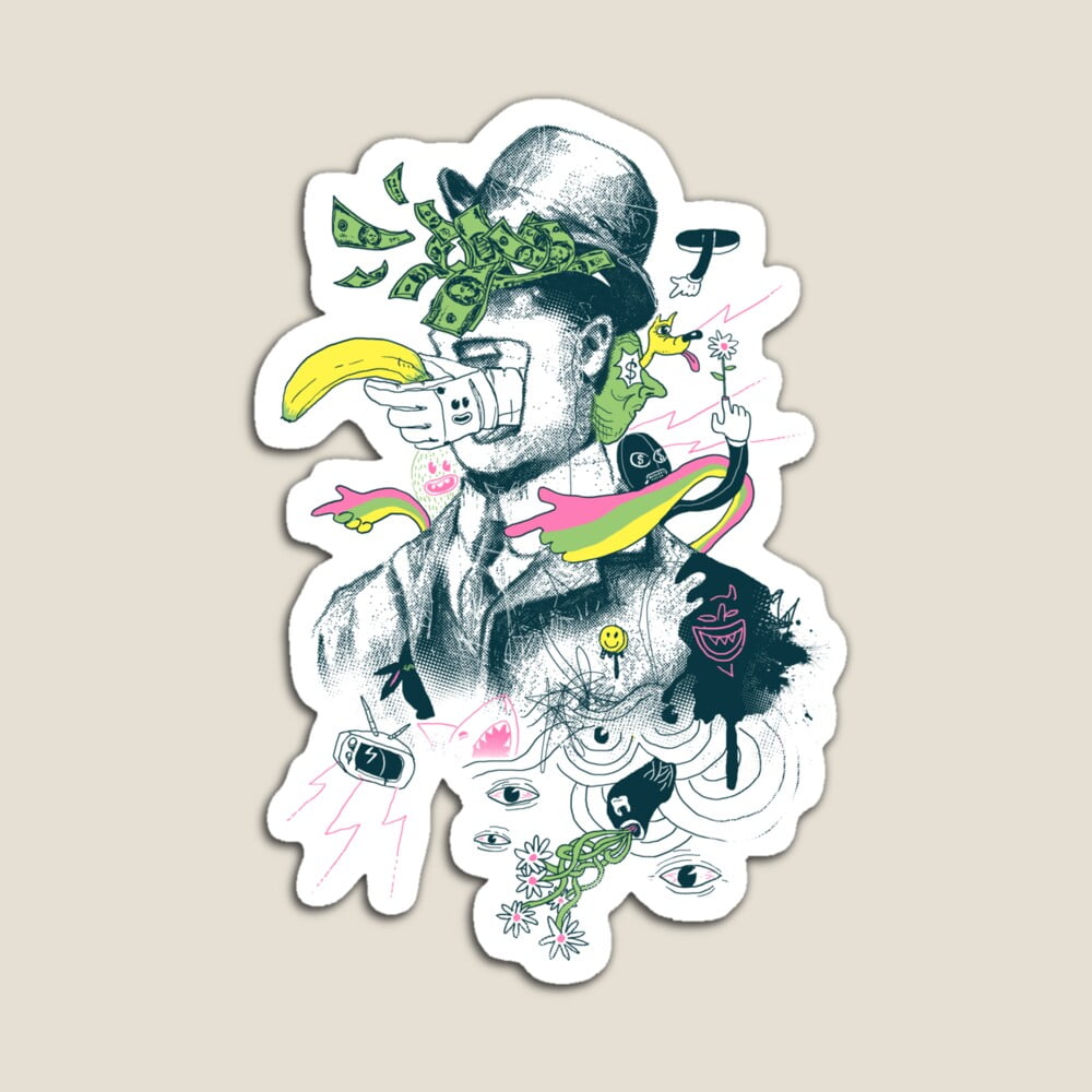 Kira - The Surreal Bandit Sticker - 2929 Hot Trending Vinyl Stickers ...