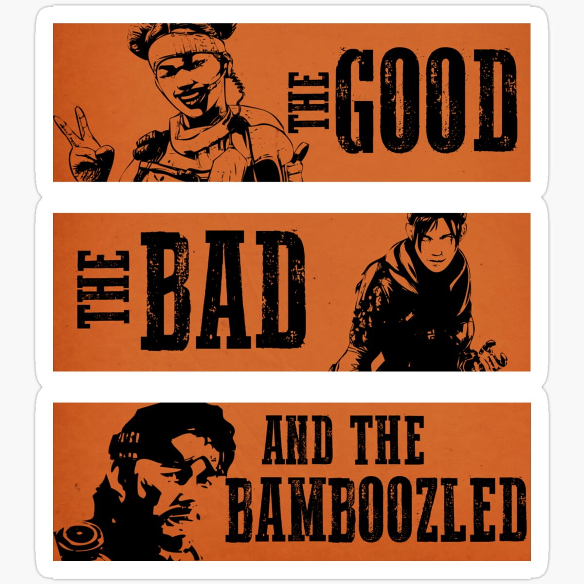 Kira The good, the bad, and the bamboozled Sticker Waterproof Sticker ...