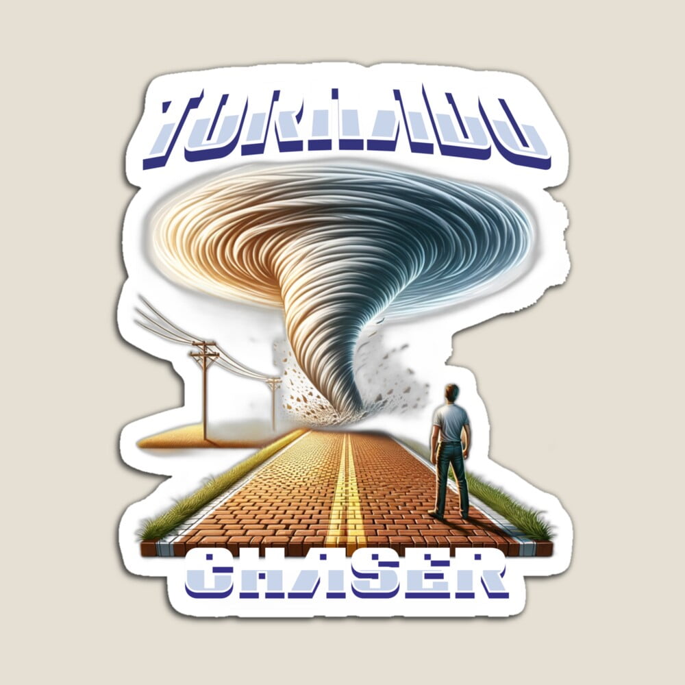 Kira - Tornado Chaser - Storm Chaser Sticker - 4503 Hot Trending Vinyl ...