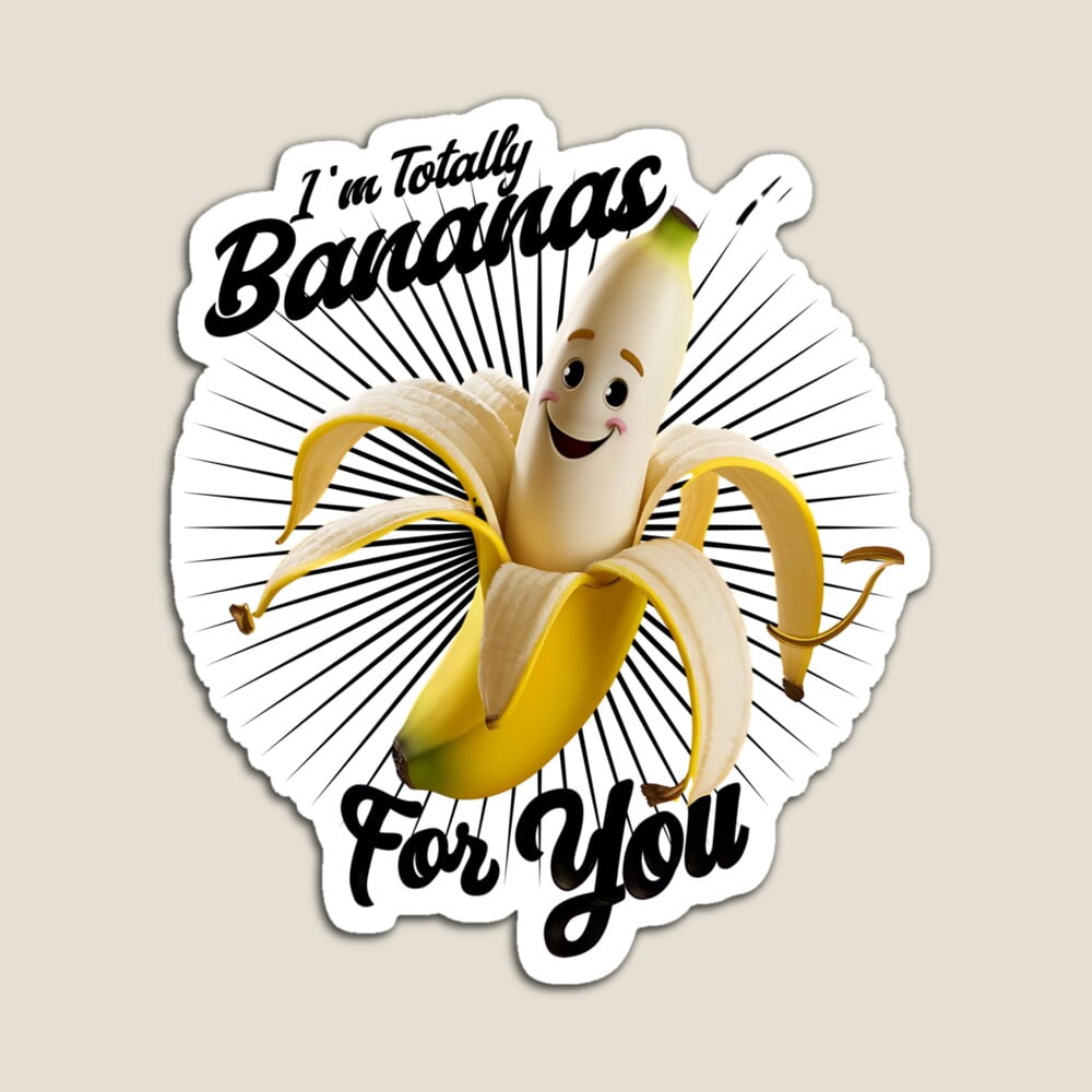 Kira - Totally Bananas Sticker - 5107 Hot Trending Vinyl Stickers ...