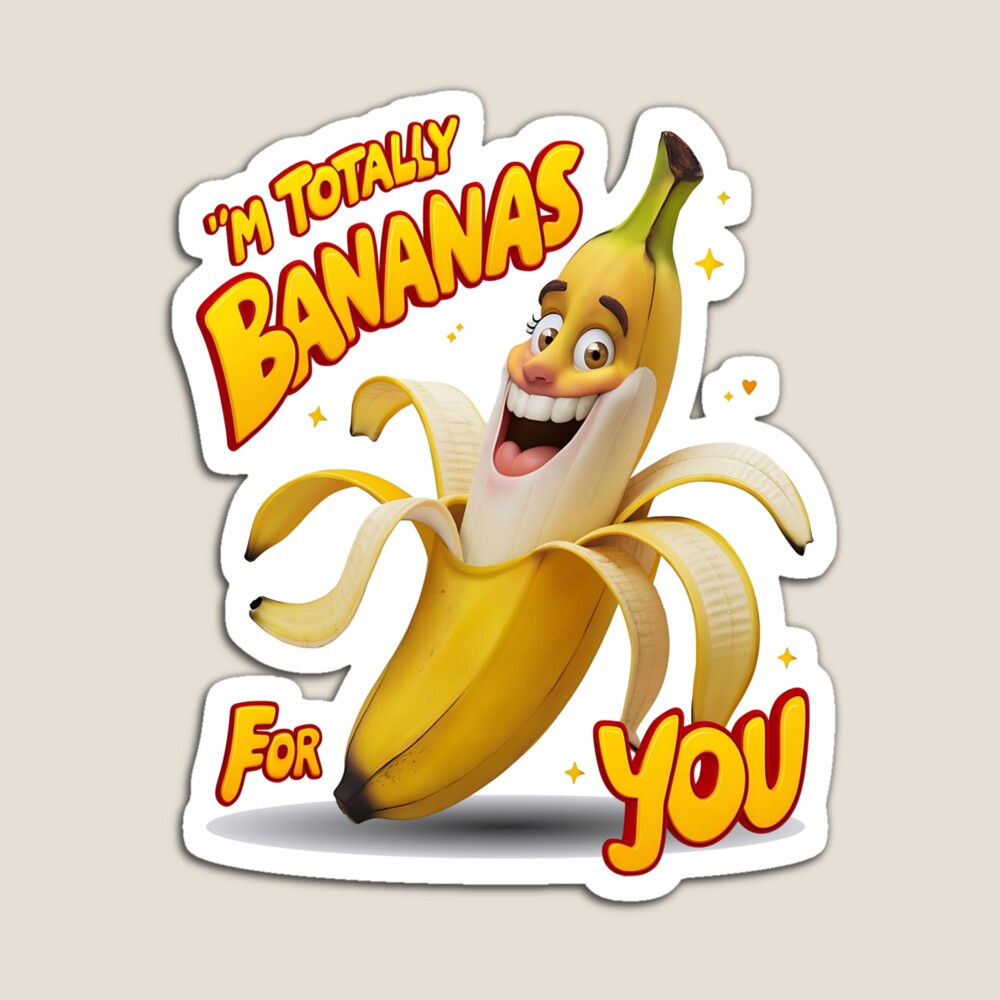 Kira - Totally Bananas Sticker - 5108 Hot Trending Vinyl Stickers ...