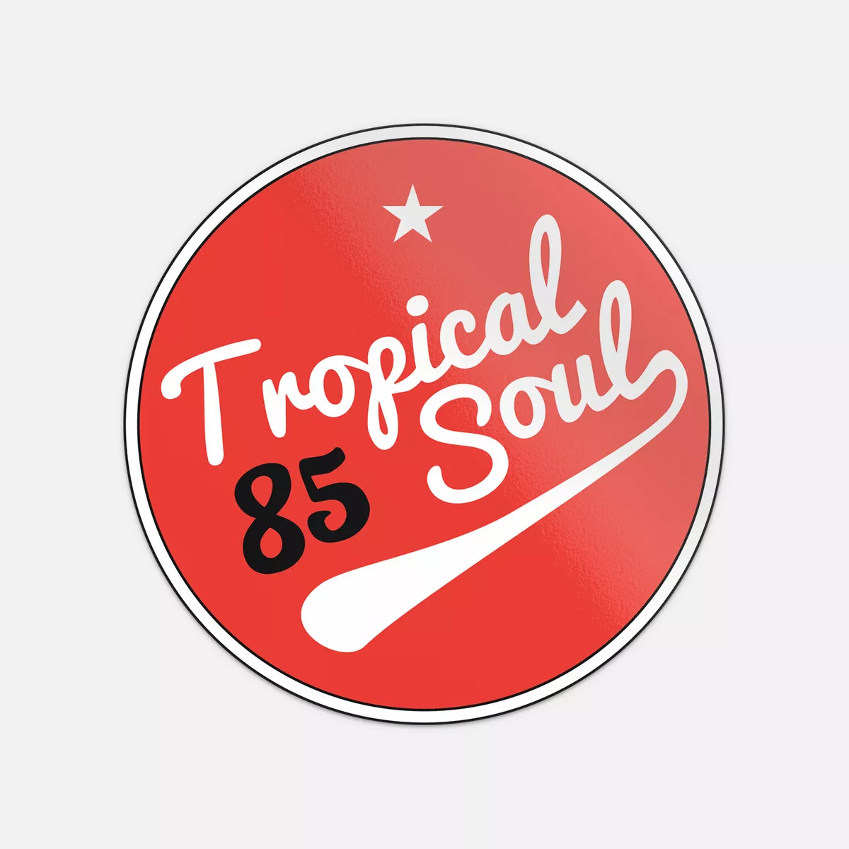Kira Tropical Soul Summer Surfing Label Vinyl Sticker Decal Waterproof ...