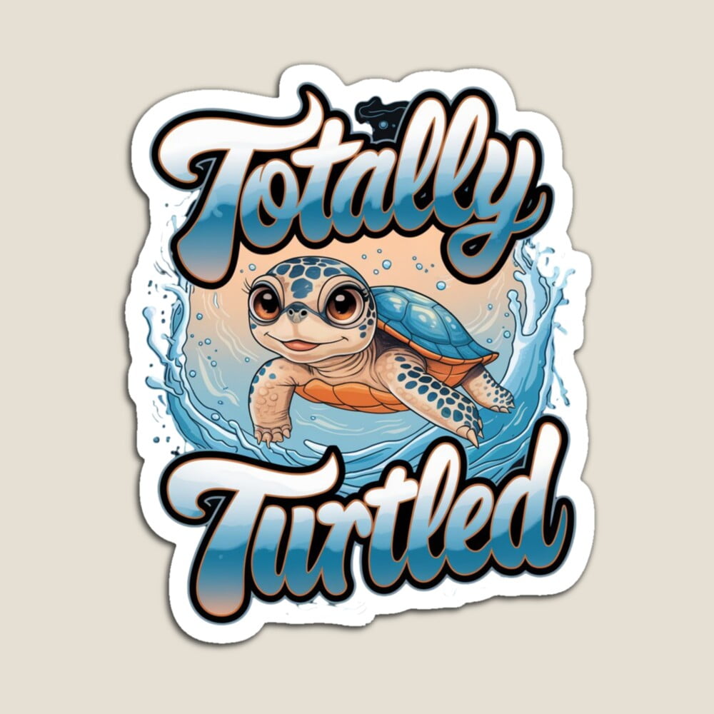 Kira - Turtley Awesome - Shell Yeah - Funky Turtle - Turtle Drawing ...