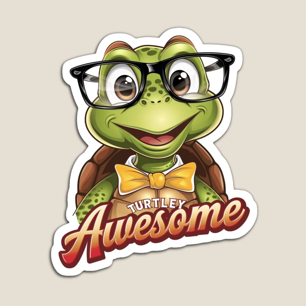 Kira - Turtley Awesome - Shell Yeah - Funky Turtle - Turtle Drawing ...