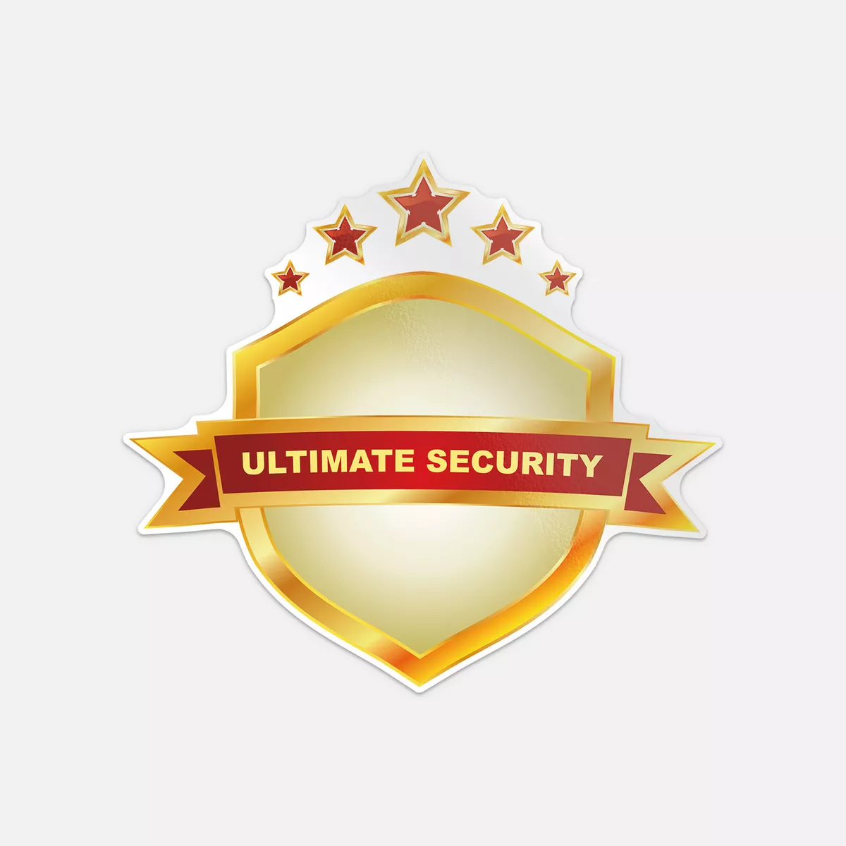Kira Ultimate Security Shield Vinyl Sticker Decal Waterproof Sticker ...