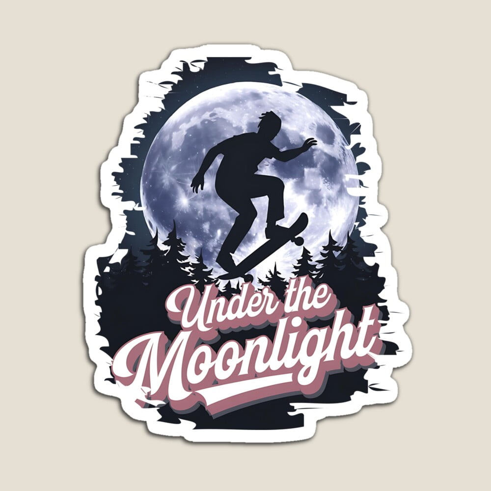 Kira - Under The Moonlight - Sk Hard - Skboard Jumps Sticker - 6040 Hot ...