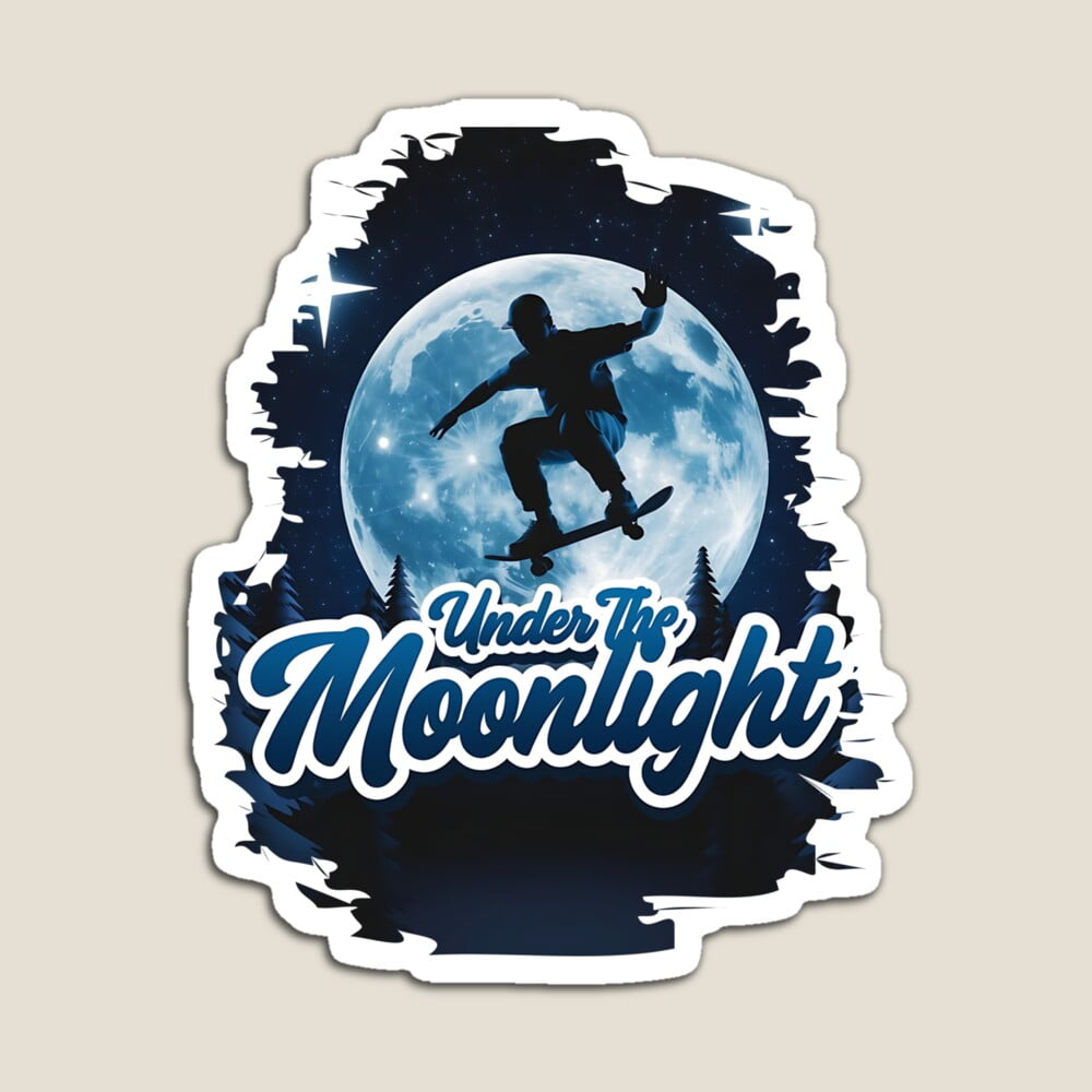 Kira - Under The Moonlight - Sk Hard - Skboard Jumps Sticker - 6041 Hot ...