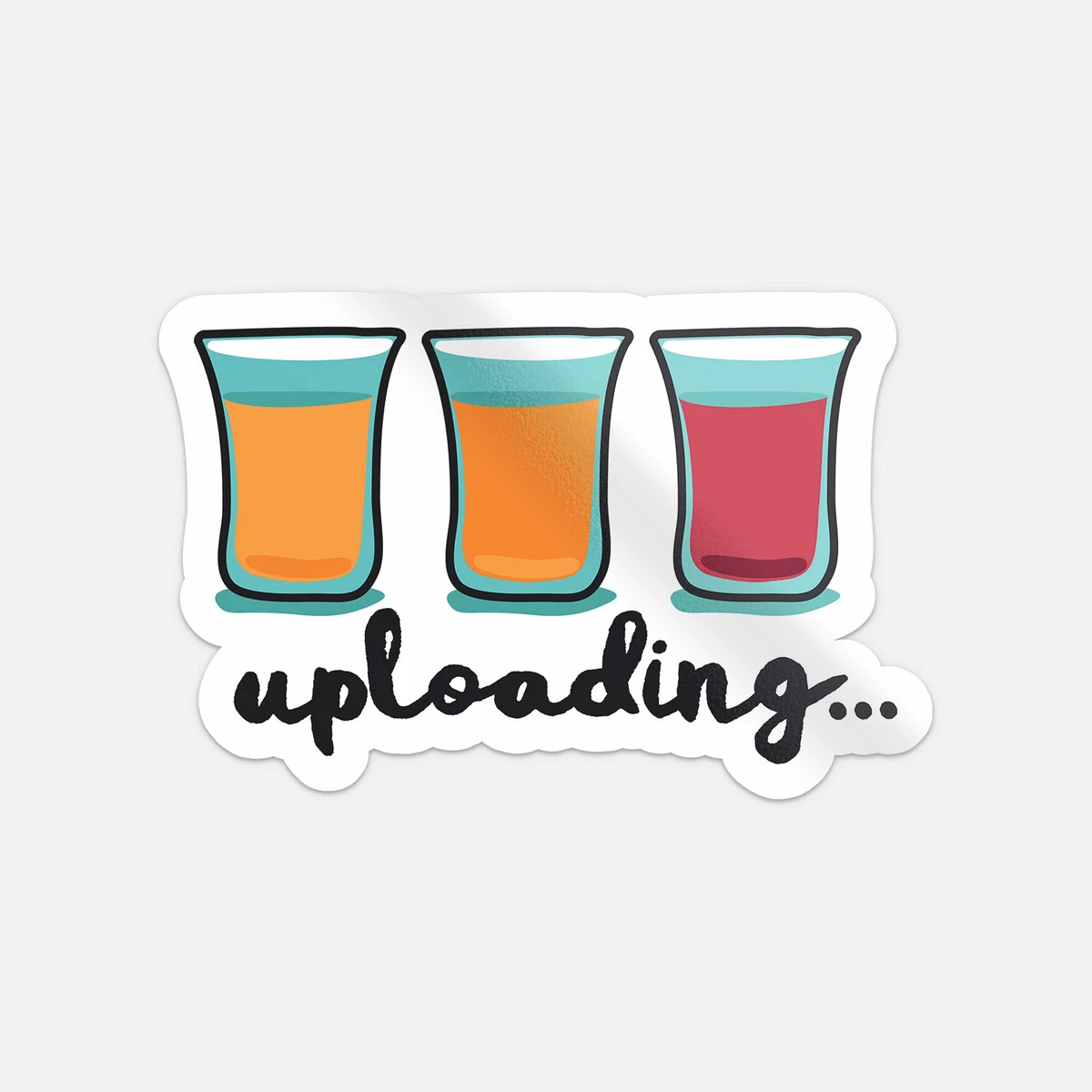 Kira Uploading Shots Car Bumper Vinyl Sticker Decal Waterproof Sticker ...