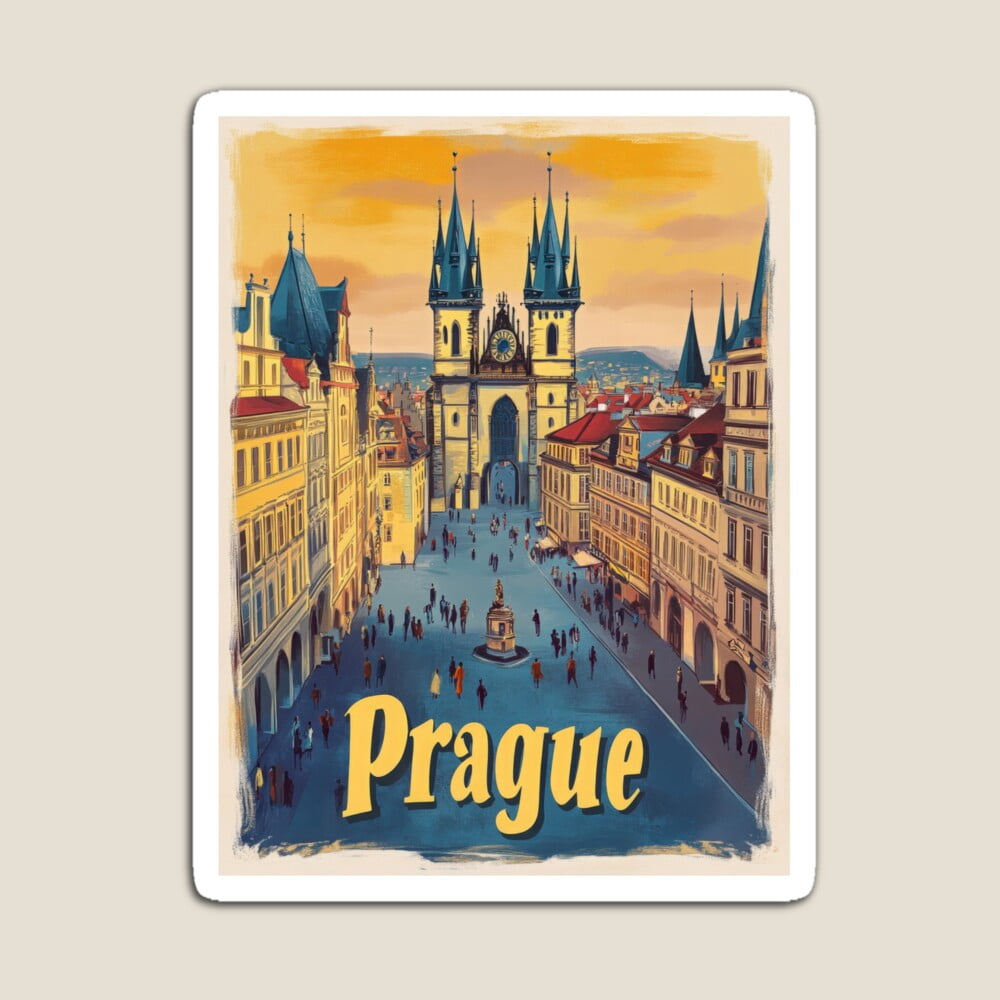 Kira - The Vibrant Landscape Captures The Lively Atmosphere Of Prague ...
