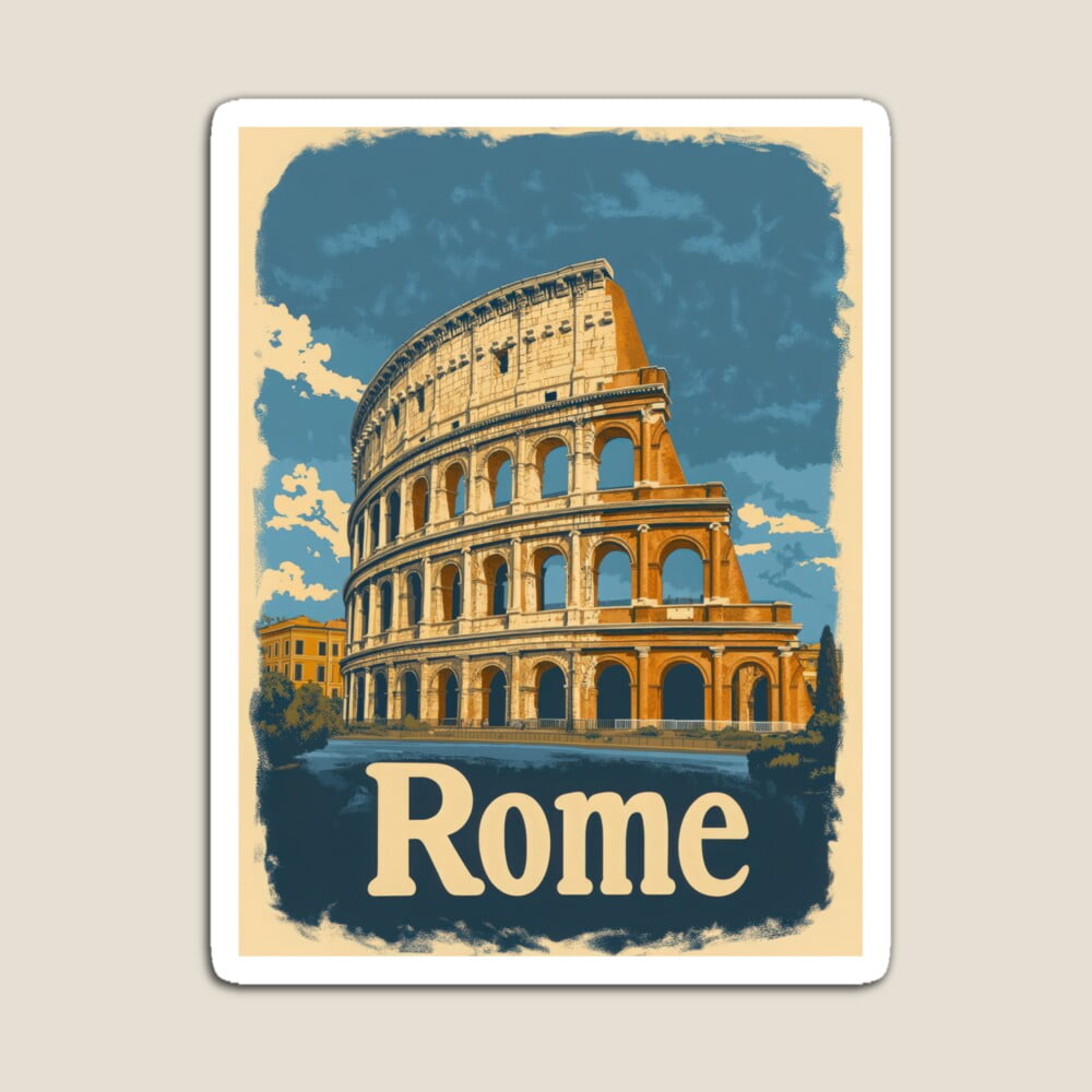 Kira - This Vintage Travel Poster Highlights The Grandeur Of The ...