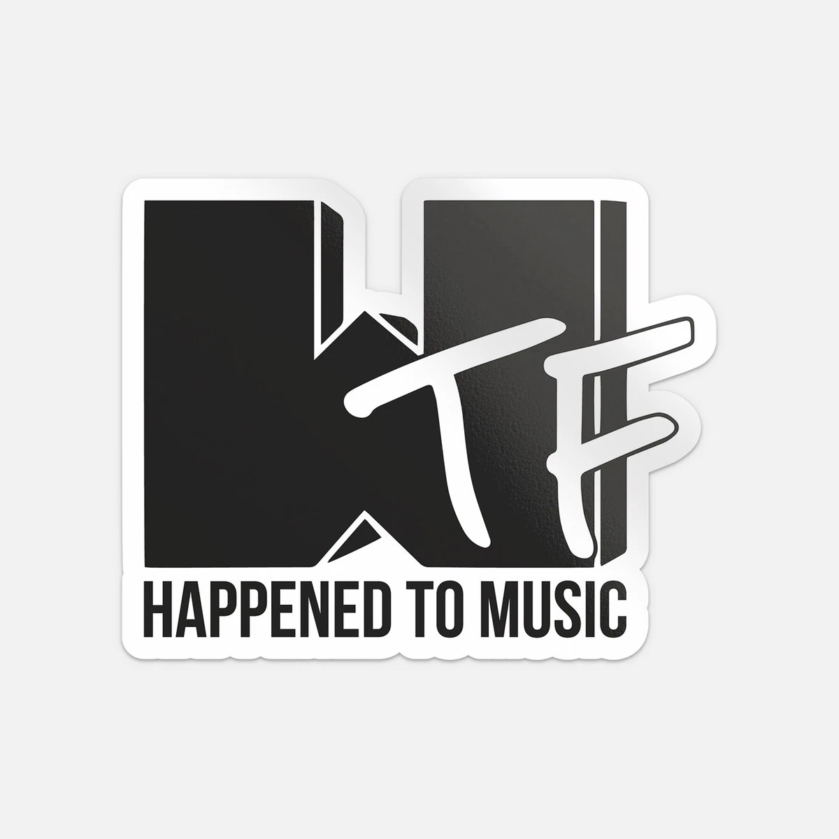 Kira WTF Happened To Music Car Bumper Vinyl Sticker Decal Waterproof ...