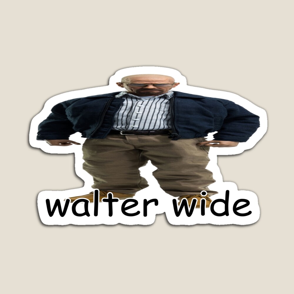 Kira - Walter Wide Breaking Bad Walter White Parody Sticker - 6986 Hot ...