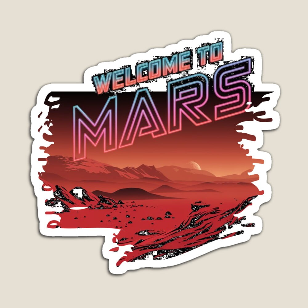 Kira - Welcome To Mars Sticker - 5768 Hot Trending Vinyl Stickers ...
